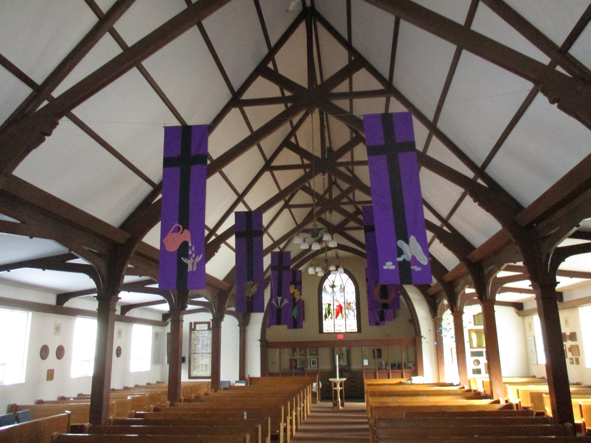 Lenten Banners – St. Paul's Anglican Cathedral
