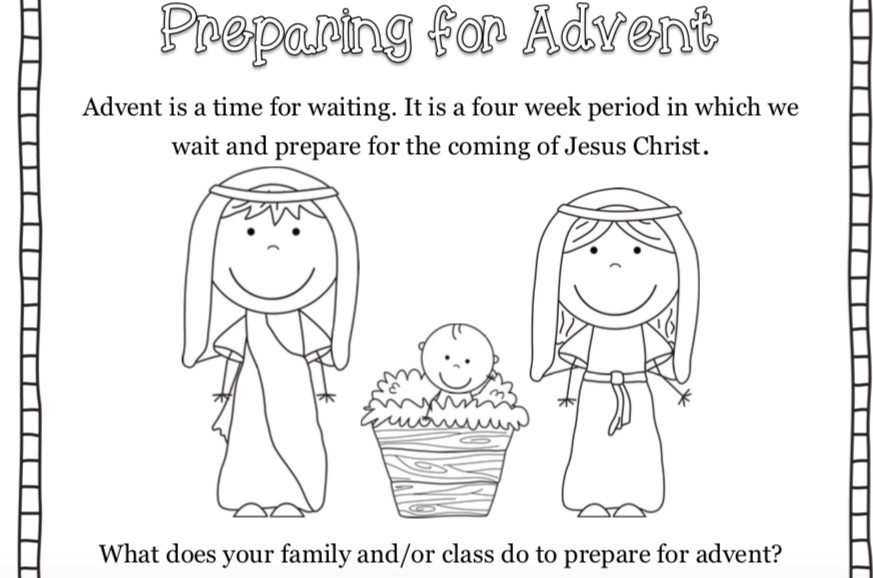 Children’s Activity: Preparing for Advent – St. Paul's Anglican Cathedral