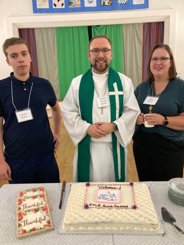 We extend a warm welcome to The Rev Dr Kyle Norman and his Family – St ...